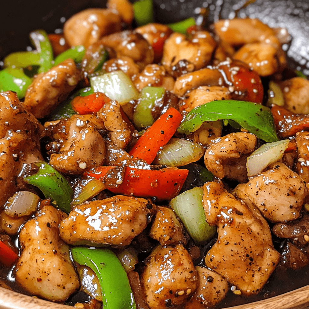 Black Pepper Chicken