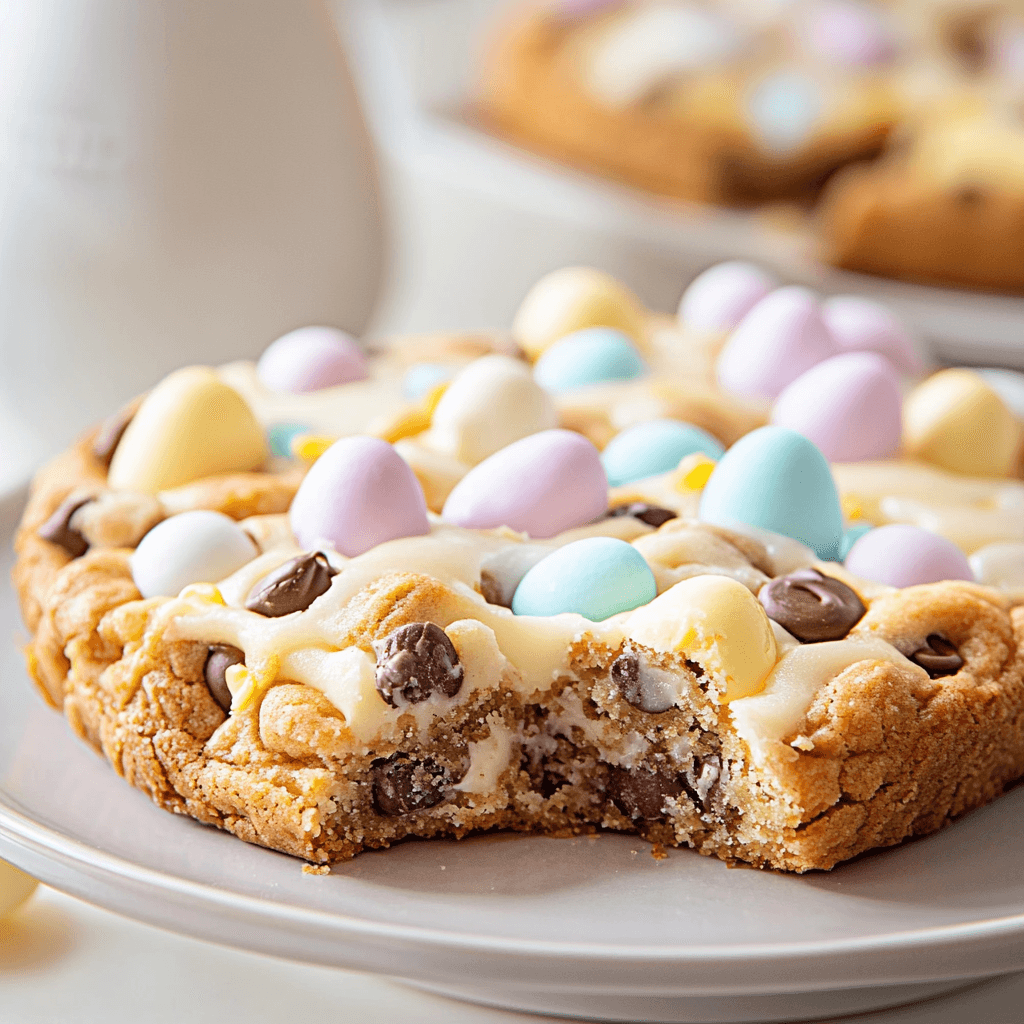 Easter Cookie Cake