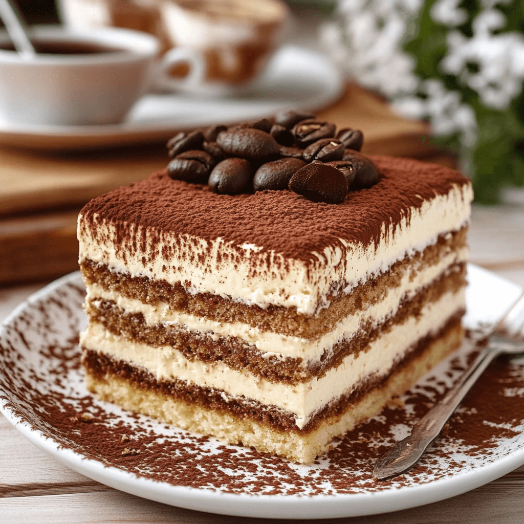 Coffee Tiramisu Cake