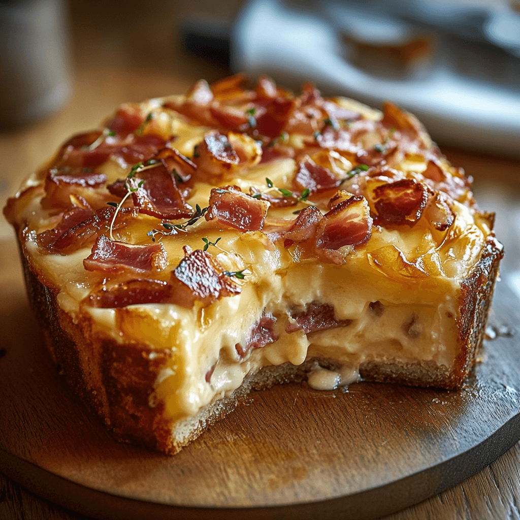 Camembert Lardons Cake – Perfect for Any Occasion