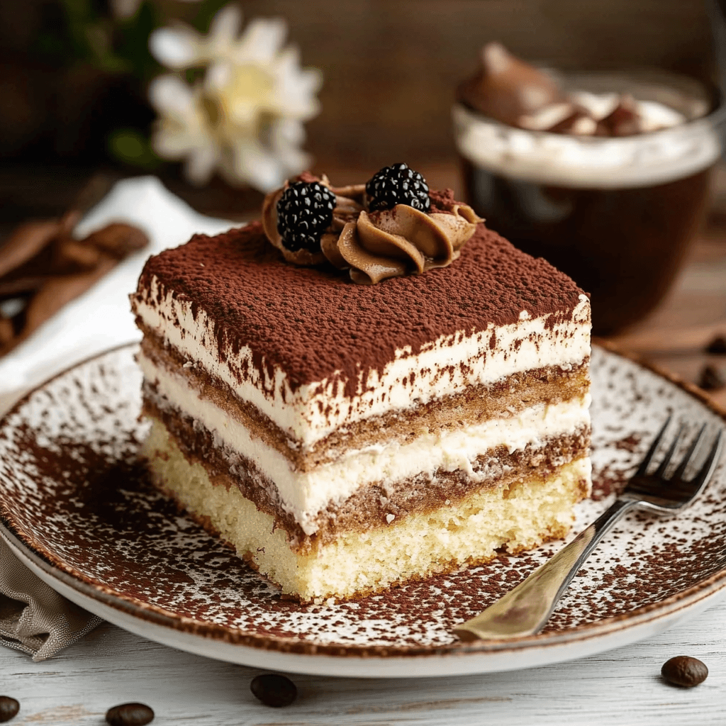 Coffee Tiramisu Cake