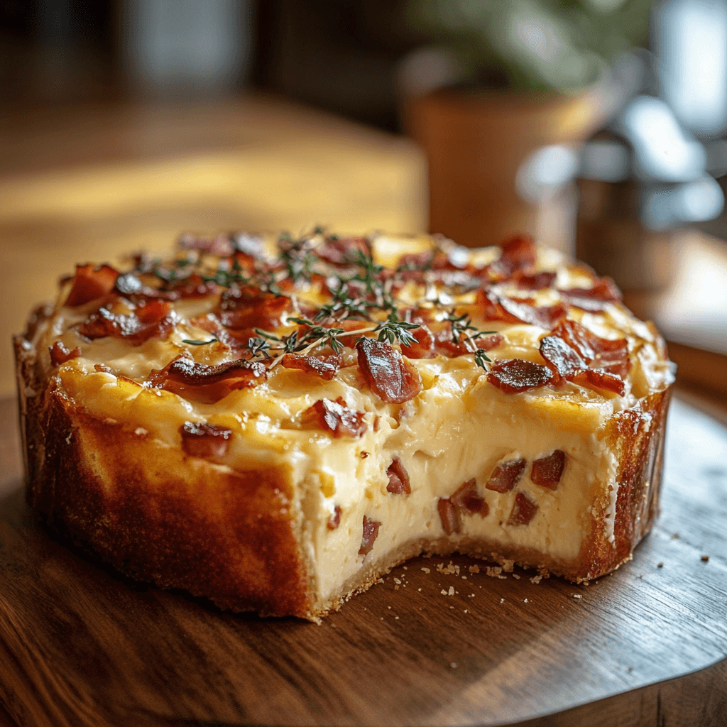 Camembert Lardons Cake – Perfect for Any Occasion