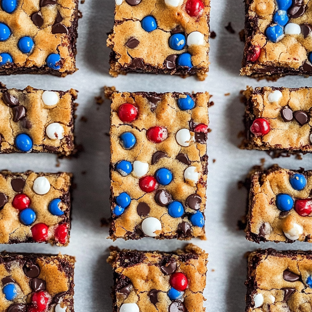Fourth of July Cookie Bars